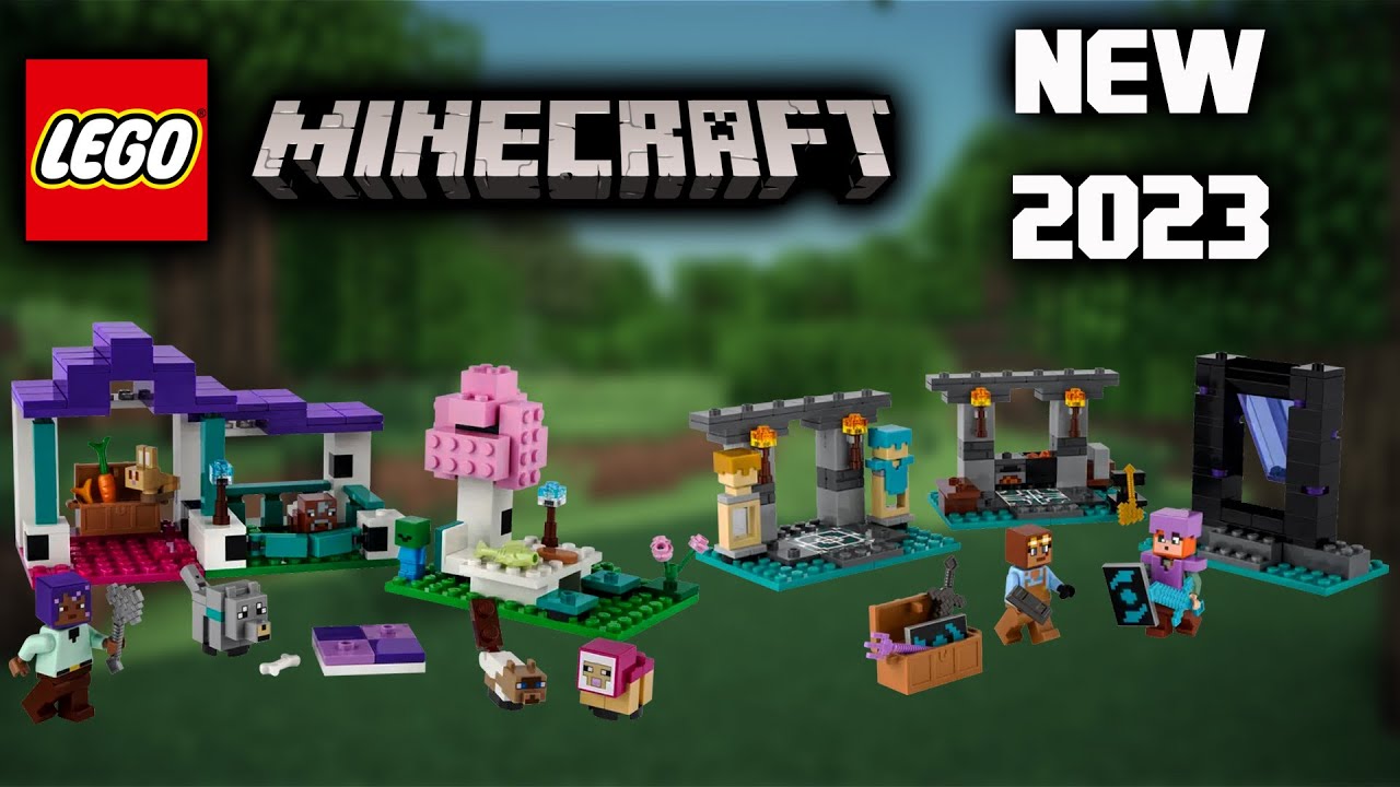 LEGO Minecraft Upcoming December 2023 Sets - YouTube