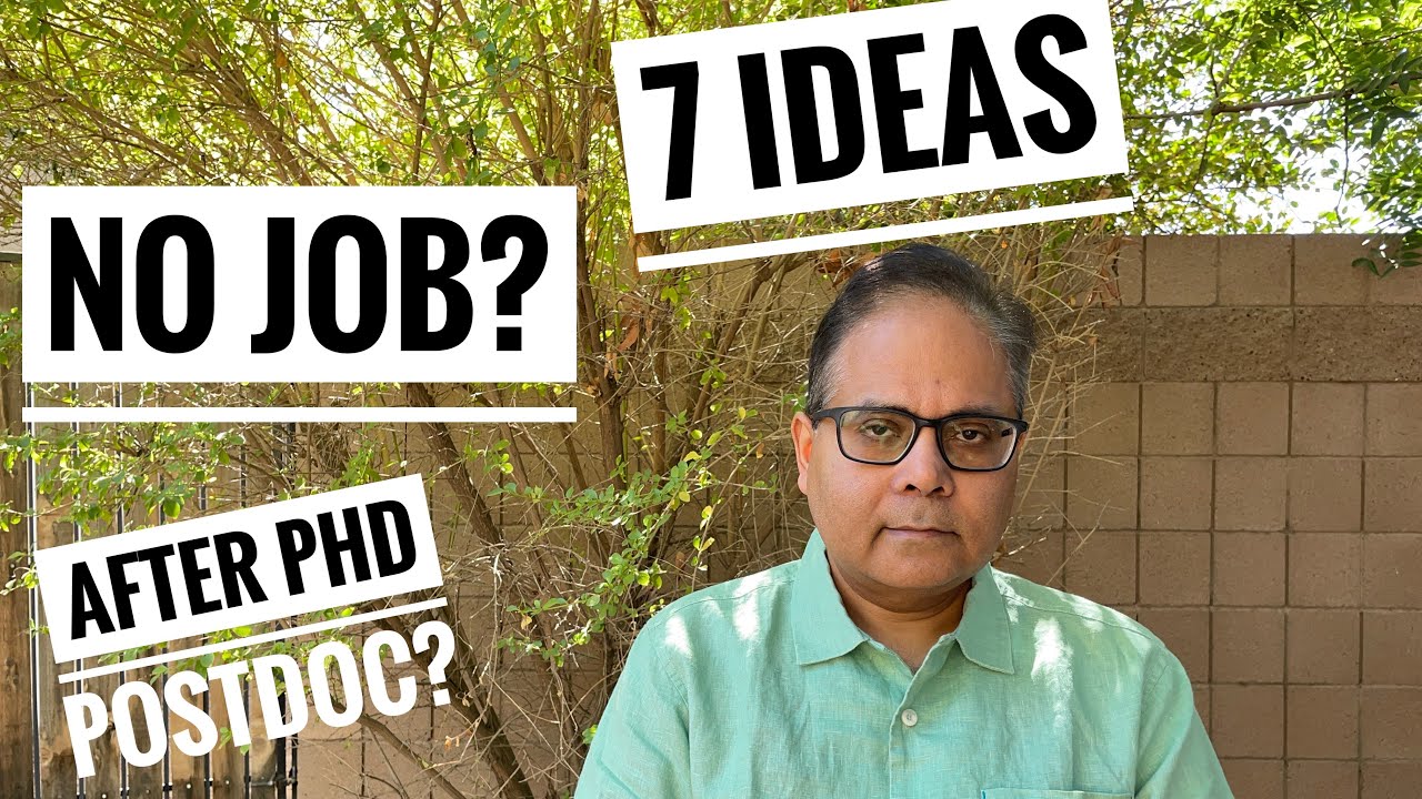 What if No Job after PhD or Postdoc? - YouTube