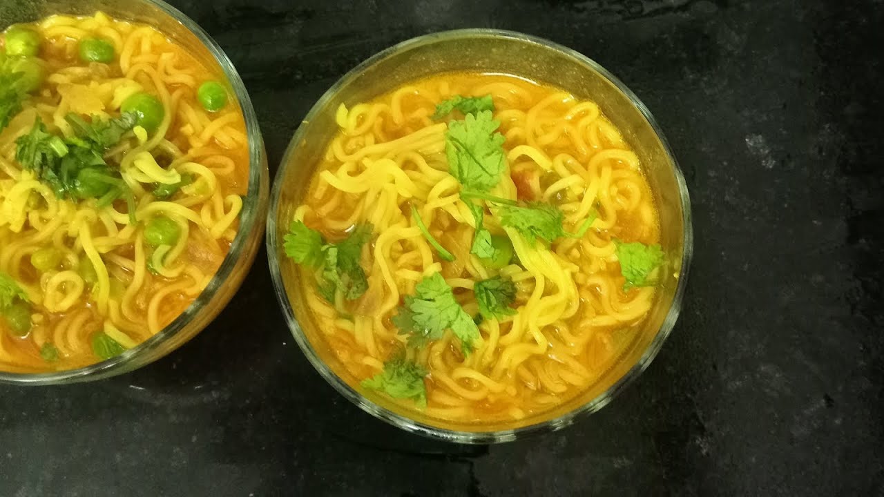 soupy Maggie noodles | maggi soup at home |maggi soup noodles recipe ...