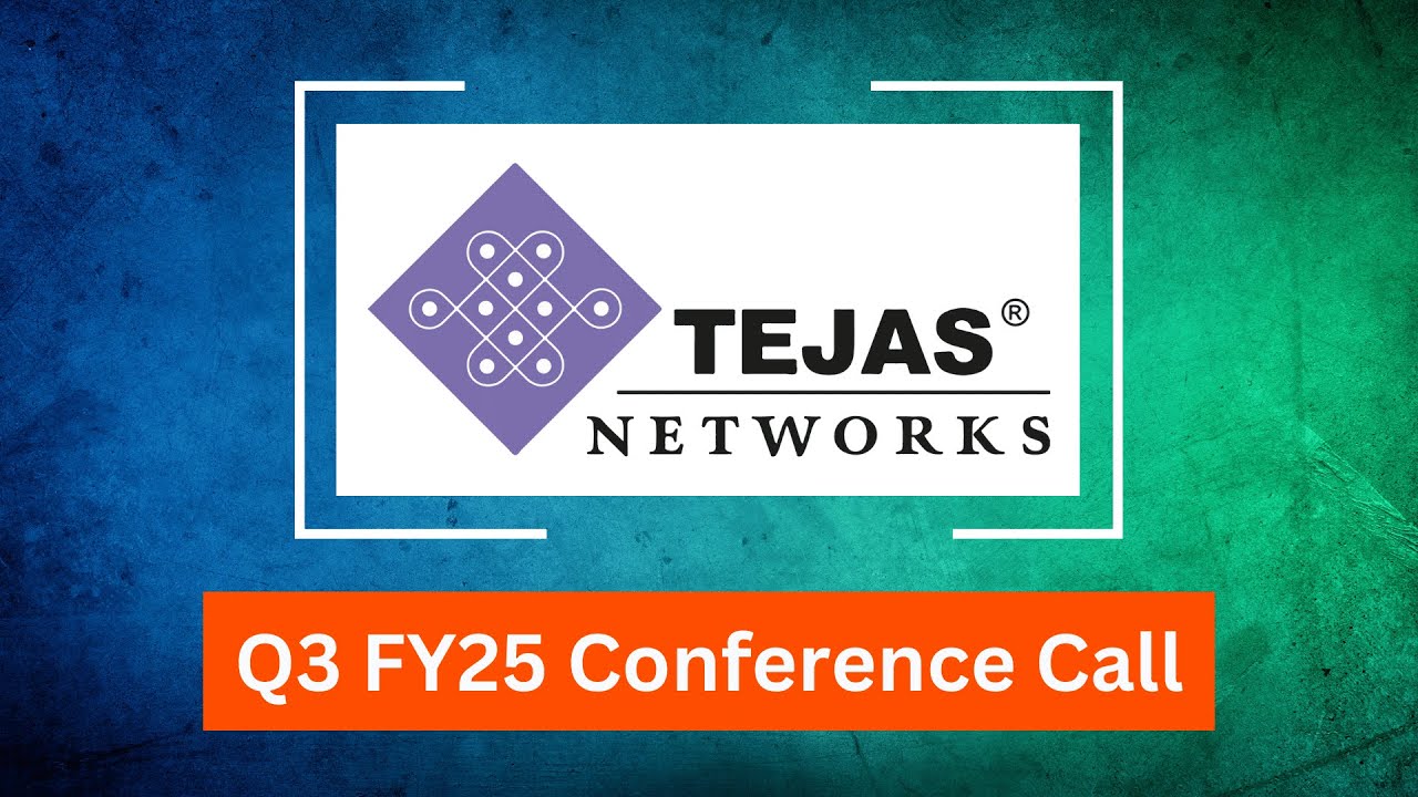 Tejas Networks Q3 2025 Conference Call #conferencecall #concall # ...