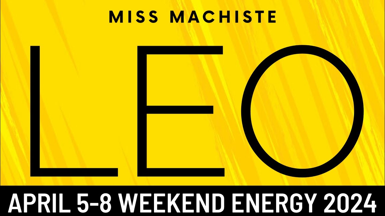 *LEO* PREPARE FOR AN INTENSE WEEKEND, LEO! ITS TIME TO LET GO ...
