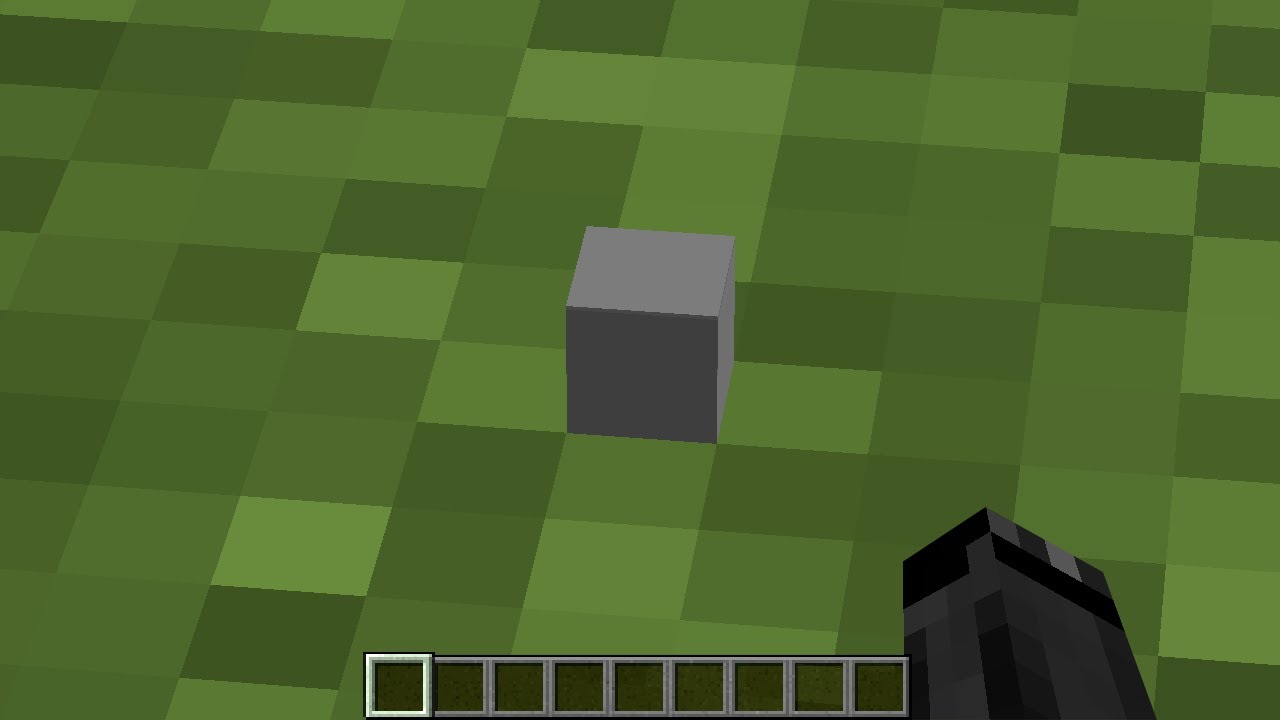 the smallest block of minecraft - YouTube