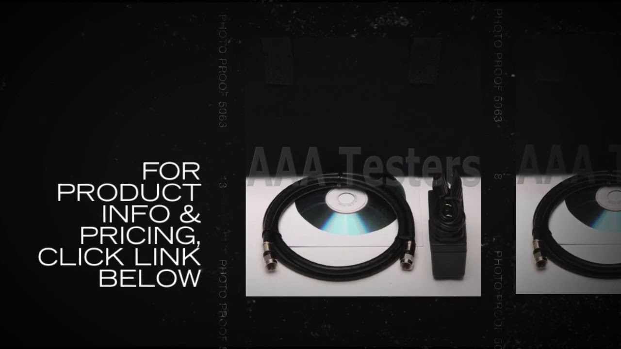 Wavetek JDSU Micro Stealth MS-1200 CATV Meter - YouTube