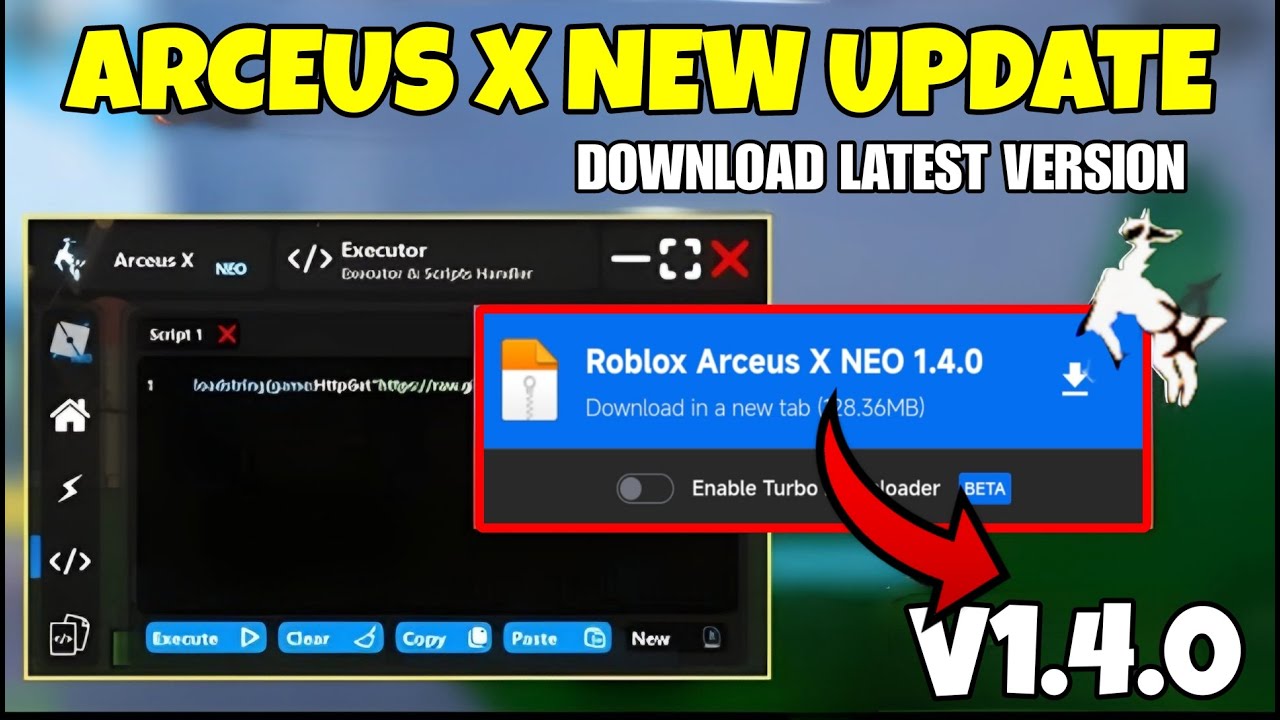 Roblox Arceus X New Update v1.4.0 ! Arceus X Atualizado | Arceus X Neo ...