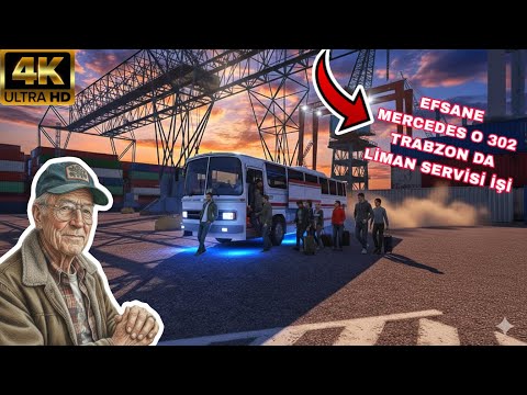 MERCEDES BENZ O302 TRABZON LİMAN SERVİS ATIYORUZ !!!