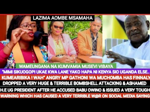 WAMEUNGANA NA KUMVAMIA VIBAYA ! 🤭MP GATHONI WA MUCHOMBA HAS FINALLY ...