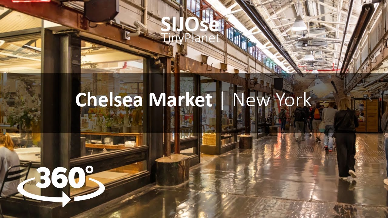 Exploring Chelsea Market NYC in 360° | @SIJOseTinyPlanet Malayalam ...