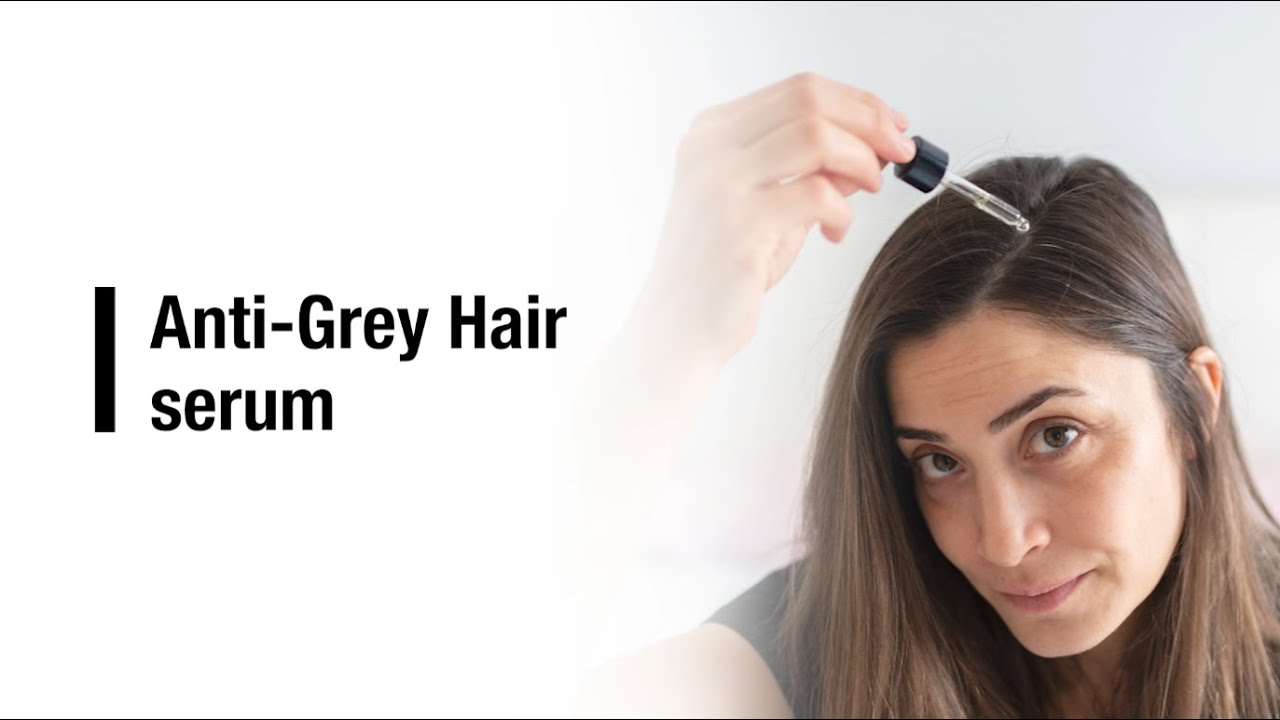 Anti-grey hair serum - YouTube