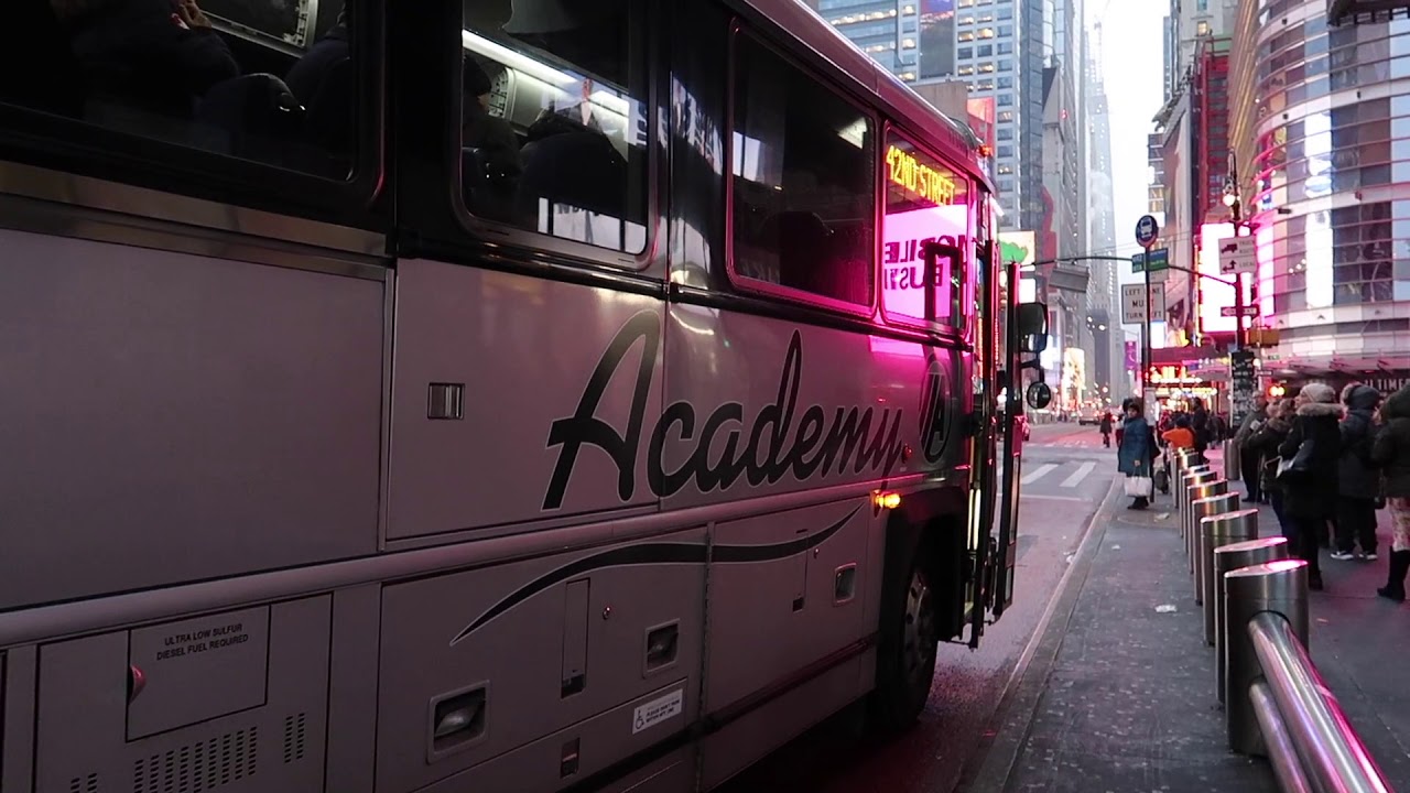 Academy Bus 2017 MCI D4500CT Commuter Coach 17146 - YouTube