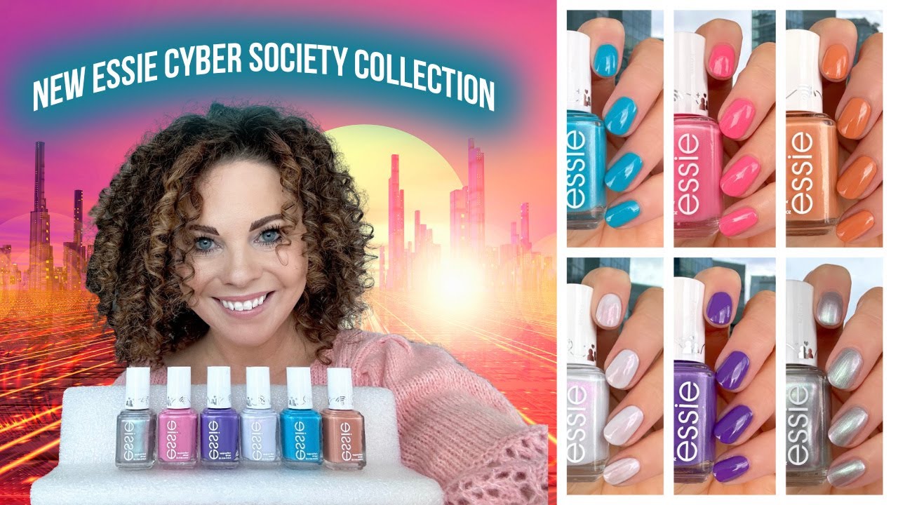 New Essie Cyber Society Collection Review | Live swatches and ...