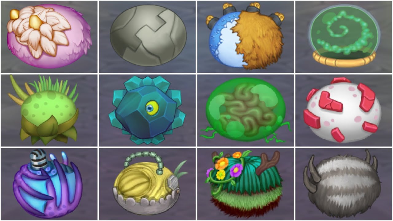 Guess The Monster by Eggs | My Singing Monsters | EPIC PHANGLER, NEBULOB, RARE FUNG PRAY - PART ...