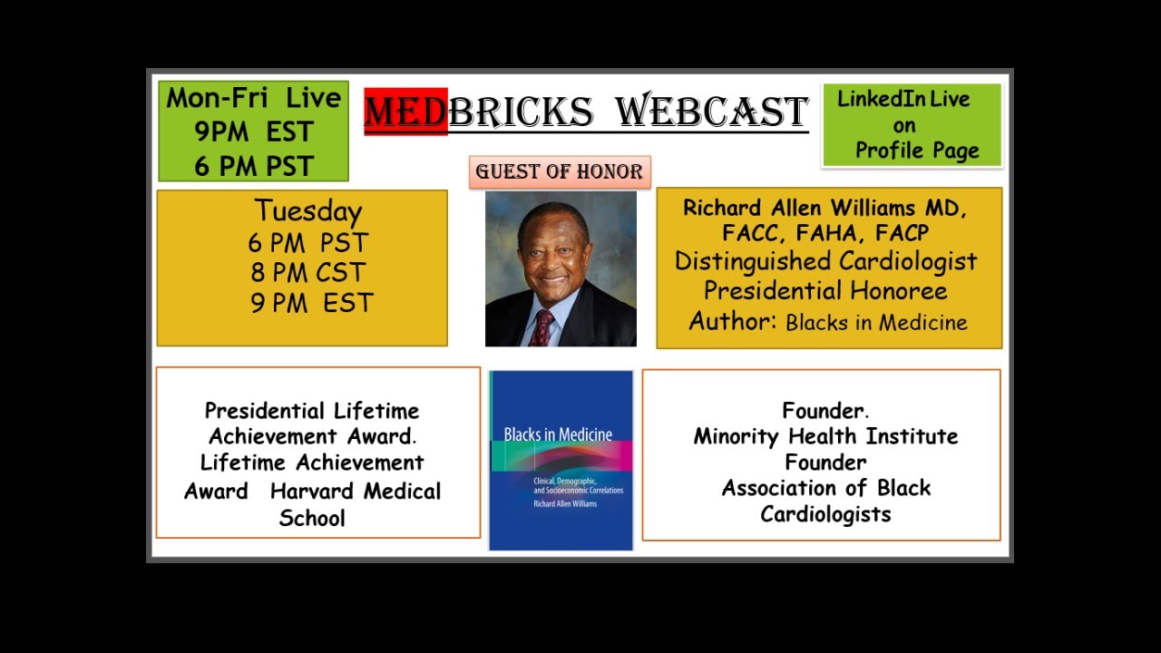 Dr. Richard Allen Williams Presidential Honoree - YouTube