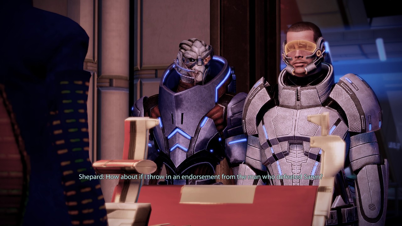 Commander Shepard endorsement in 4k, Ultra, 60fps (Mass Effect 2) - YouTube