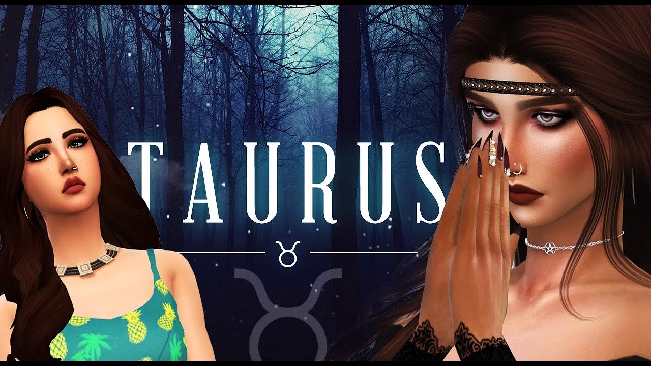 TAURUS | Lunar Zodiac Challenge CAS | The Sims 4 - YouTube