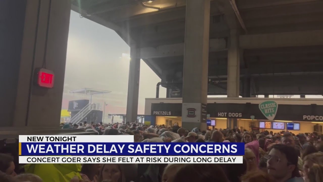 Weather delay safety concerns - YouTube