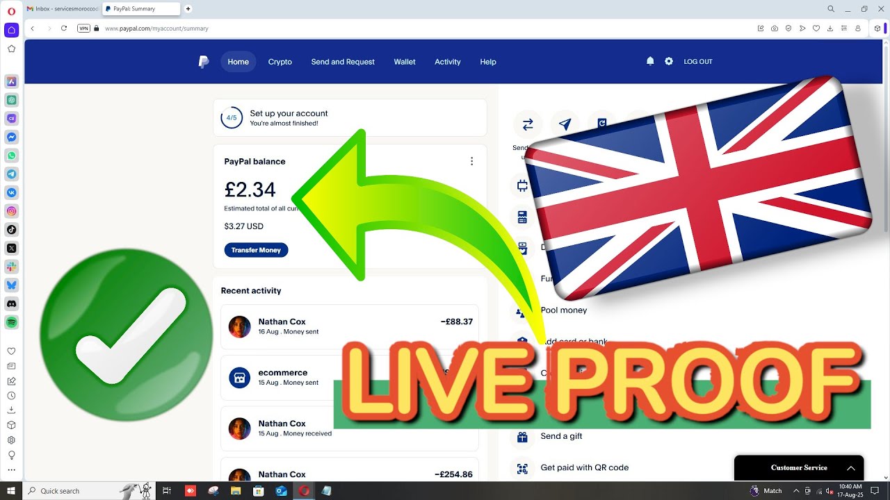 How to Create a UK PayPal Personal Account 2025 (Step by Step Guide ...