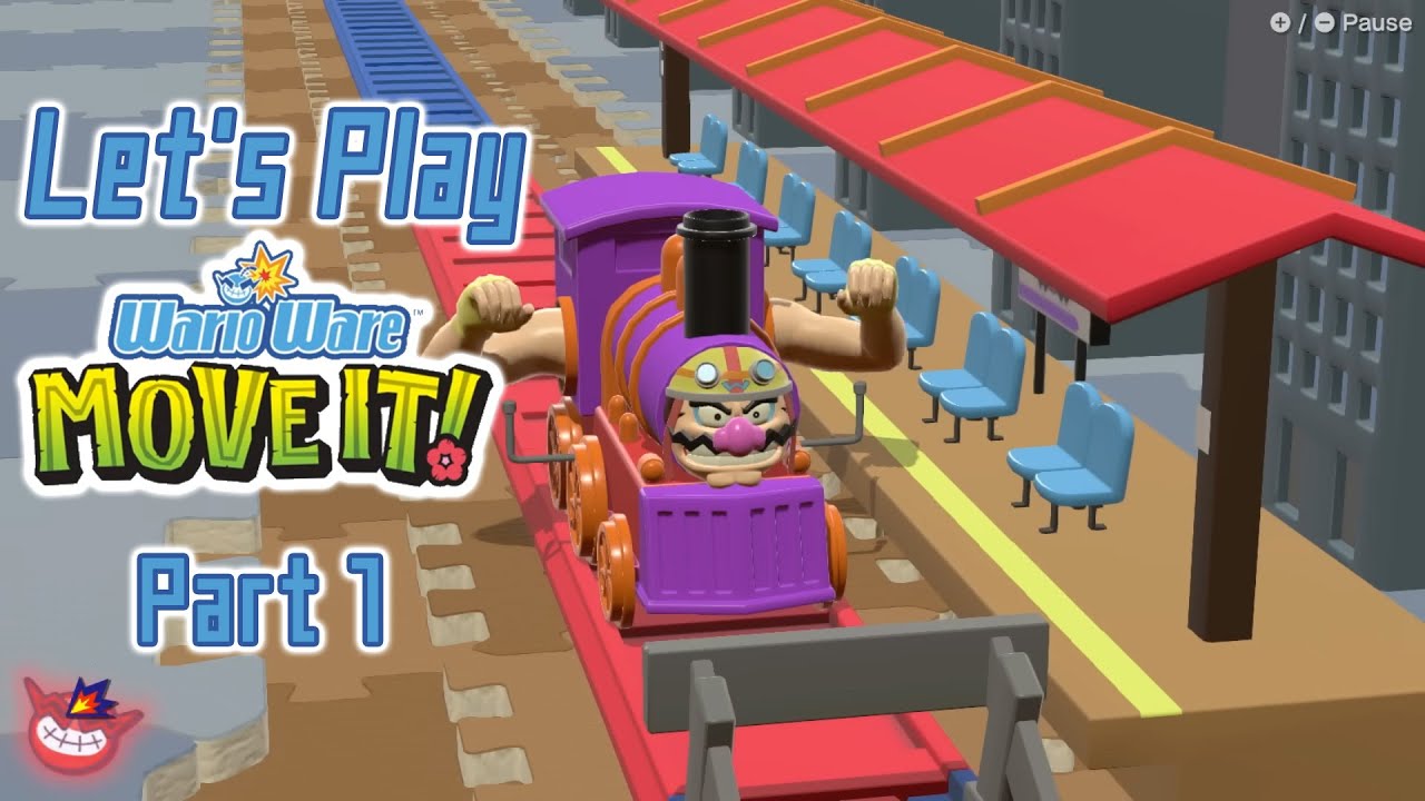 First play: Wario Ware: Move It! (Part 1 of 2) - YouTube