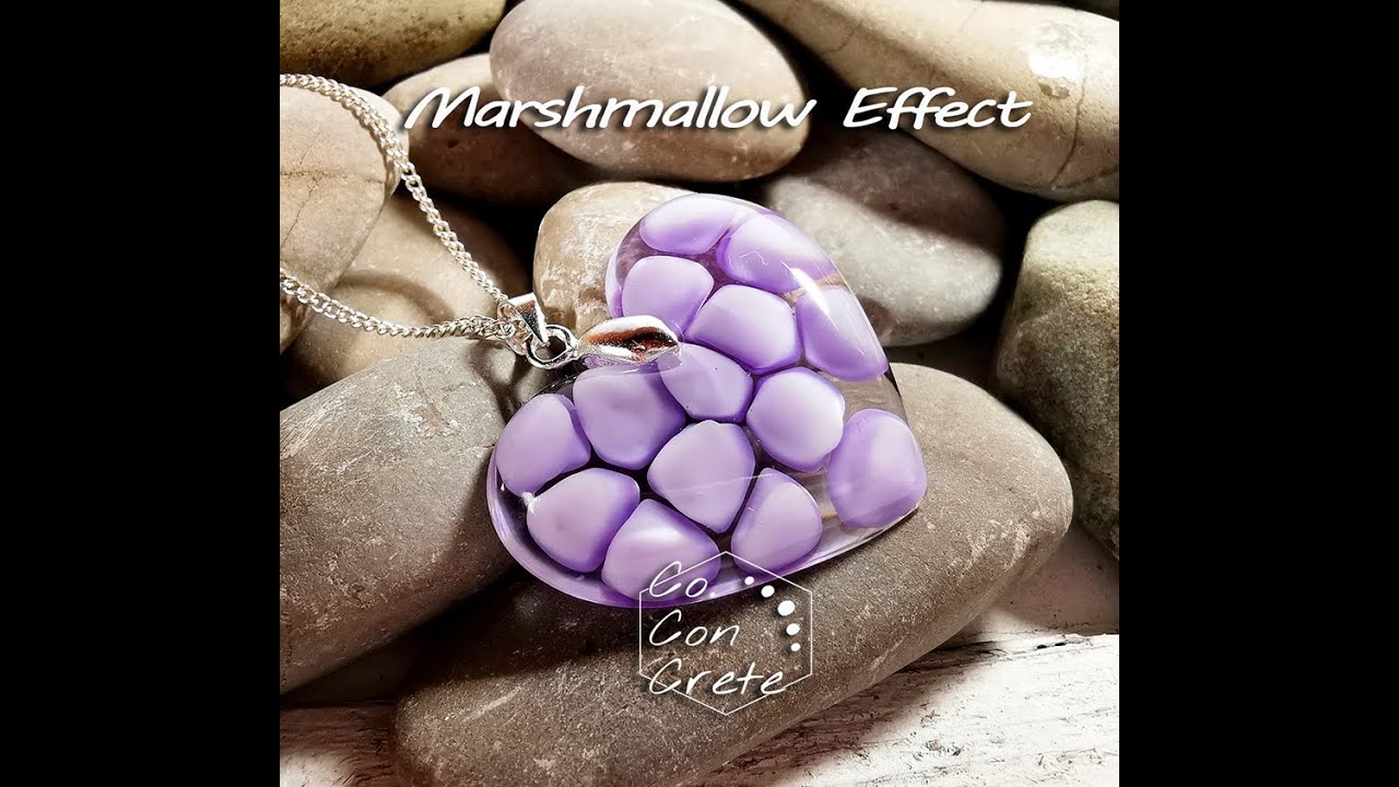 Marshmallow Effect Epoxy Resin - YouTube