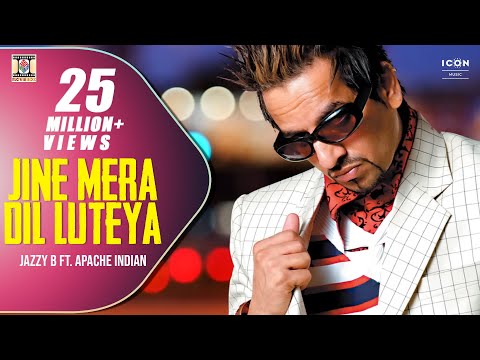 JINE MERA DIL LUTEYA (LYRICAL VIDEO) -  JAZZY B FT. APACHE INDIAN - ROMEO