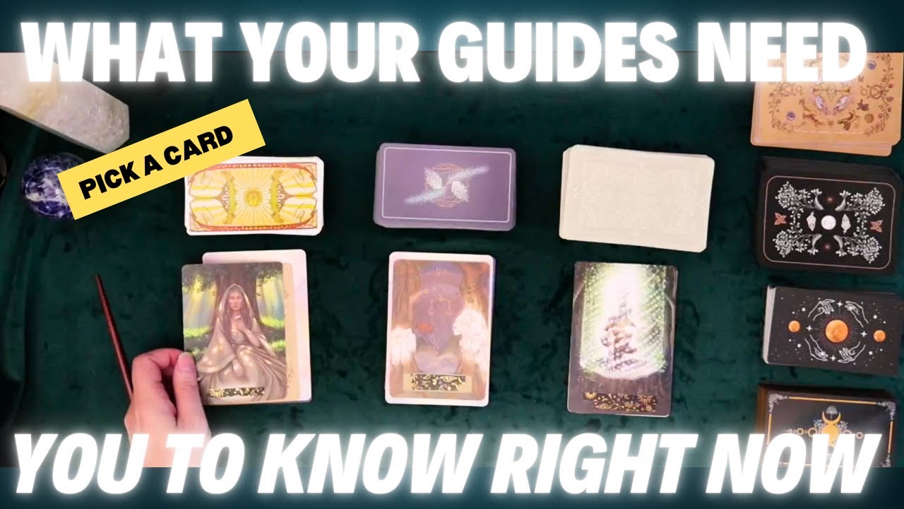 What Your Guides Need You To Know RIGHT NOW - YouTube