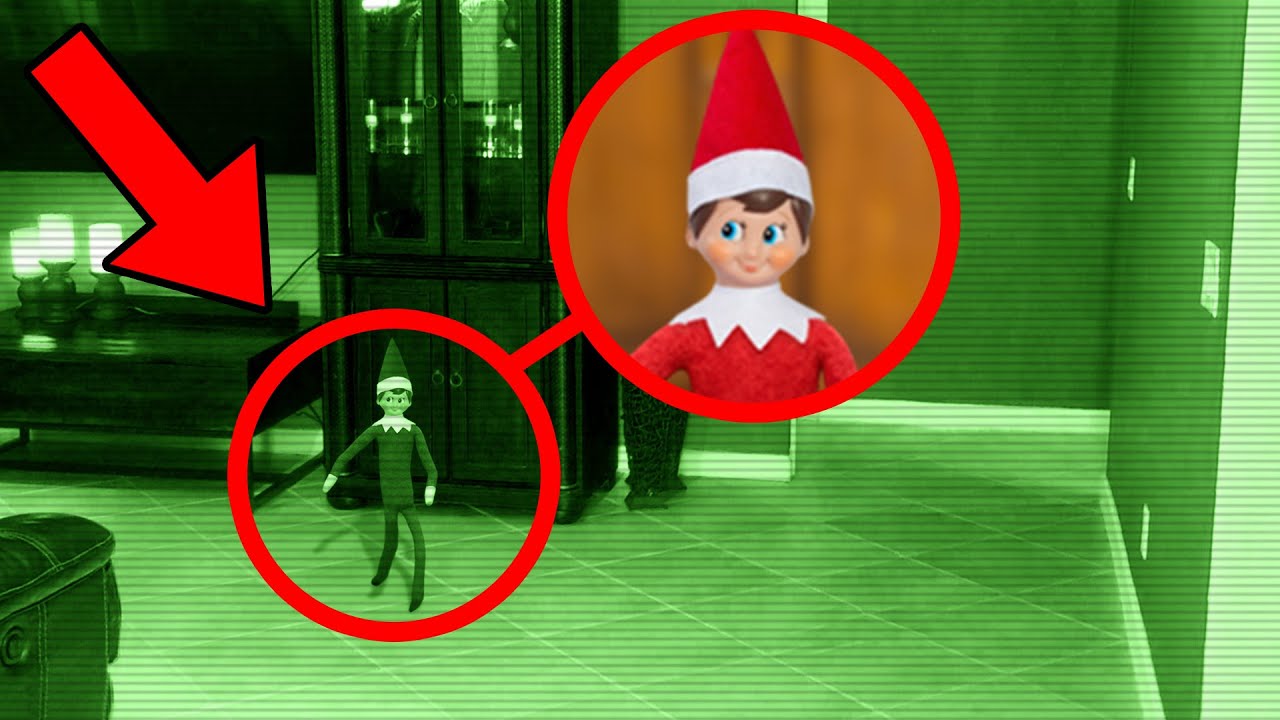 Elf On The Shelf Caught MOVING On Camera Walking Speaking 😱 - YouTube