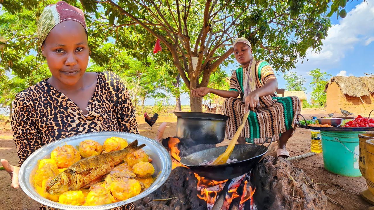 Exploring African Village #cooking | Unveiling Africa's Lunch Secrets ...