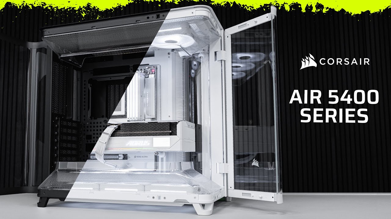 It's FINALLY HERE!! // Corsair AIR 5400 Review and Builds - YouTube