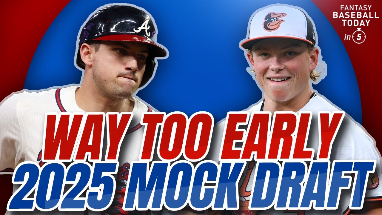 Surprising Picks From Our First 2025 Fantasy Baseball MOCK DRAFT ...