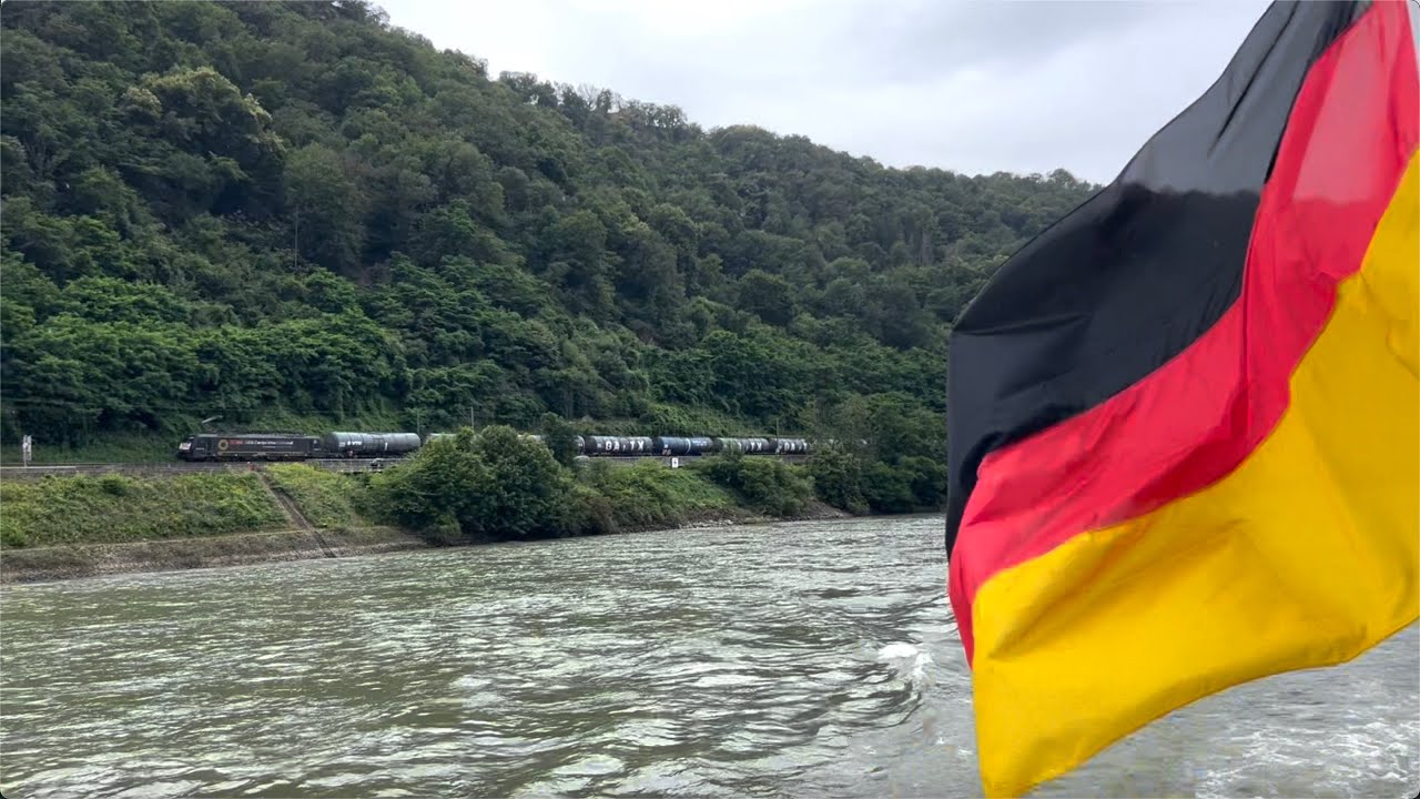 🇩🇪 Germany💫 Reality Film💫 Rhein Castles💫 Marksburg💫 Linz💫 Loreley 💫 ...
