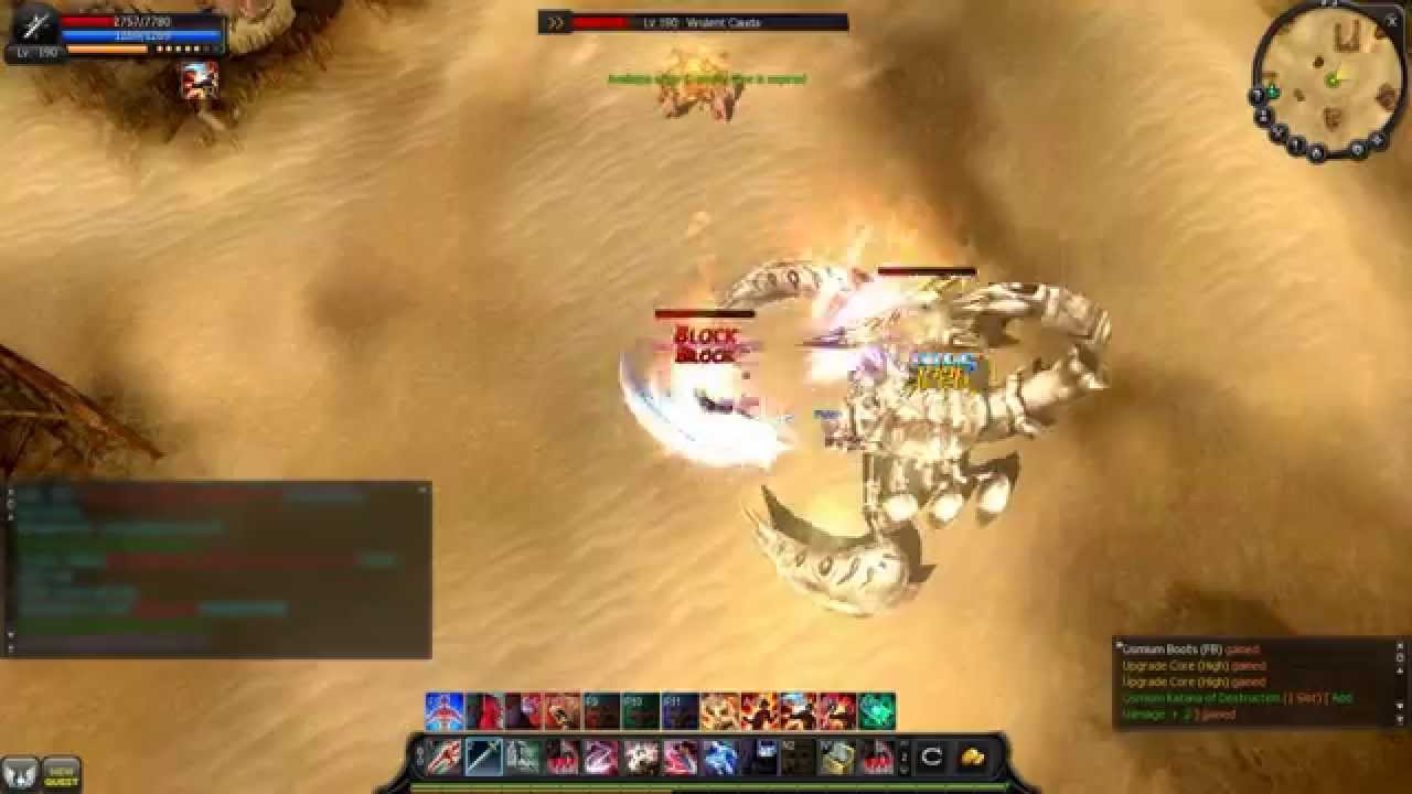 Cabal Online Virulent Cauda (Forgotten Ruin) Warrior Solo - YouTube
