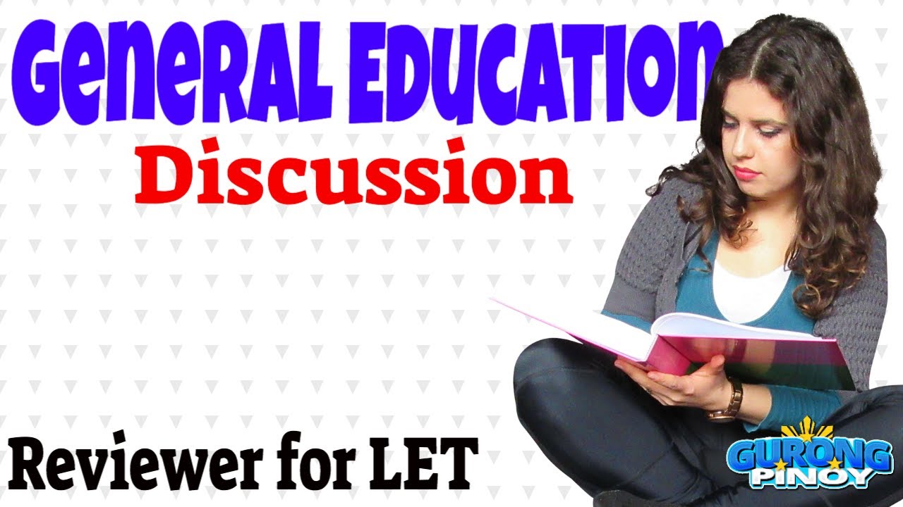 General Education Reviewer for LET (July 24, 2021) - YouTube