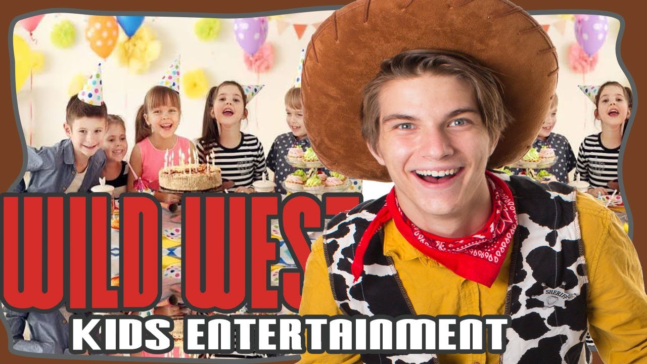 Cow Boy Wild West Kids Parties in Brisbane and Gold Coast - YouTube