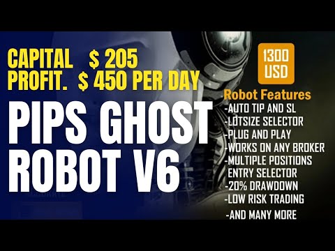 2 X ACCOUNT DOUBLE BY PIPS GHOST ROBOT V6 POWERFUL TRADING ROBOT 2024 ...