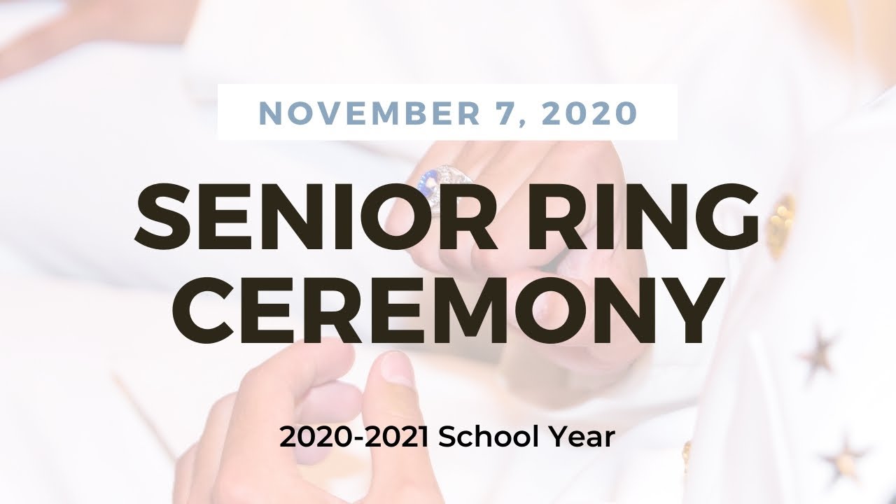 Senior Ring Ceremony & Grand March 2021 - YouTube