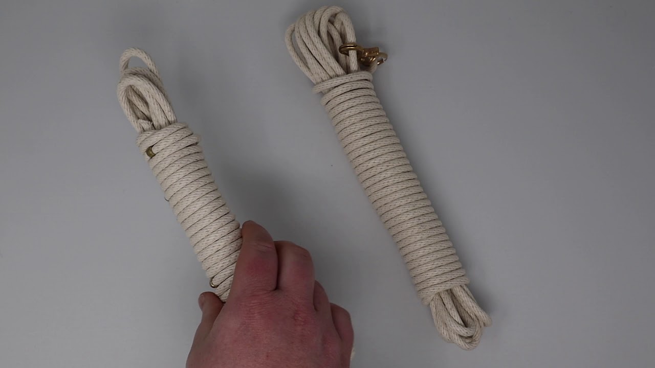 Marked and Un-marked Ropes - YouTube
