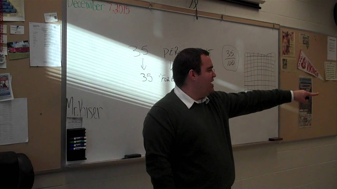 Introduction to Percent, 6th grade Go Math, Chapter 5, Lesson 1 - YouTube