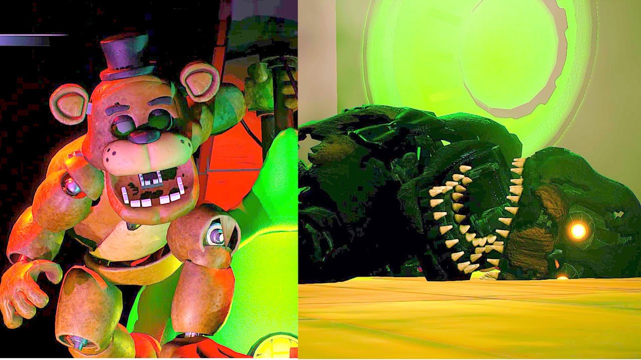 Evil Freddy Trying To Control Monty Course Gets Destroyed - Five Nights ...