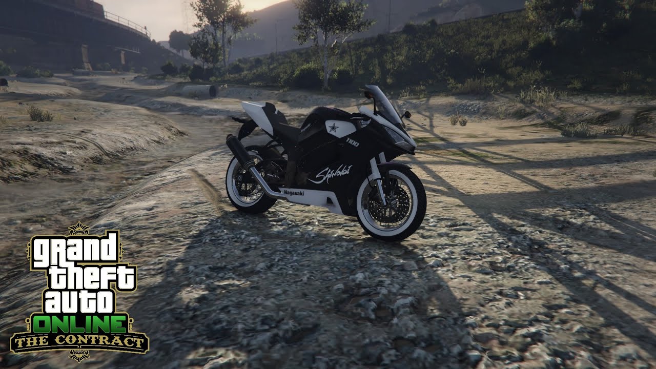 TUNEANDO NUEVA MOTO Nagasaki Shinobi (Kawasaki Ninja) | DLC GTA 5 ...