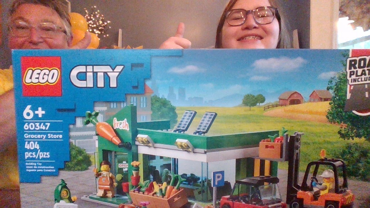 Lego City set 60347 Grocery Store Review! - YouTube