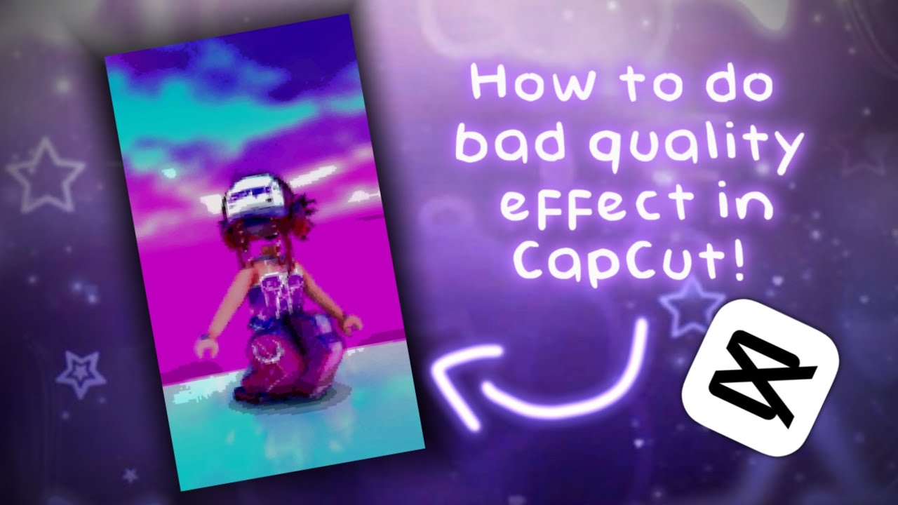 Bad quality capcut tutorial || Roblox editing tutorial - YouTube