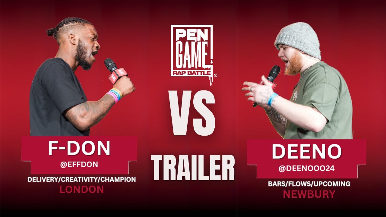 F-DON vs DEENO Trailer | PenGame Rap Battle 2024 - YouTube