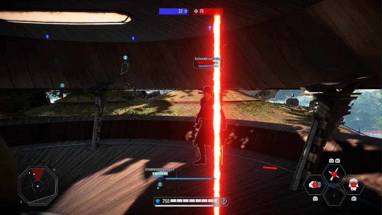 STAR WARS Battlefront II - This game allows first person POV as sabers ...