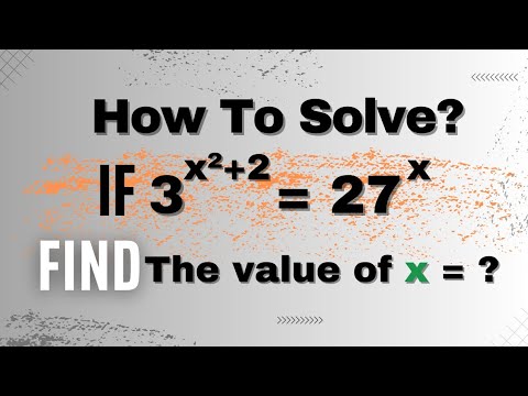 A Nice Exponential Problem | Exponent Quadratic Equation | Find The ...