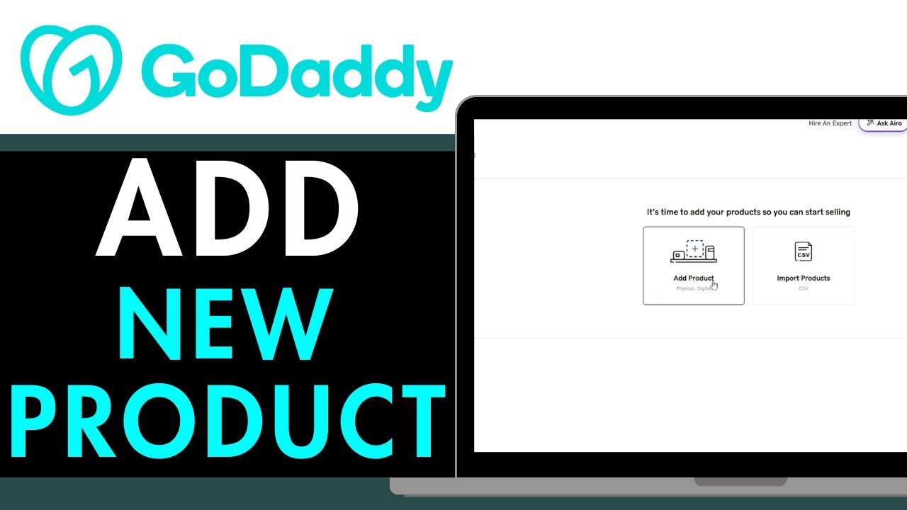 How To Add New Product To GoDaddy Website Store 2025 (QUICK GUIDE ...