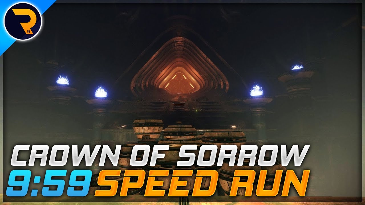 Crown of Sorrow Speed Run: 9:58 ( Destiny 2 Season of Arrivals) - YouTube