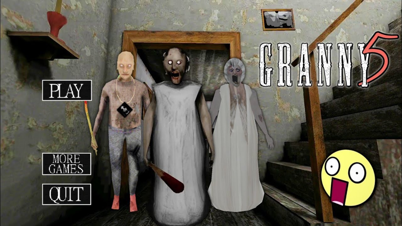 تختيم لعبة جراني الجزء الخامس🤯 Granny 5 Unofficial Youtube