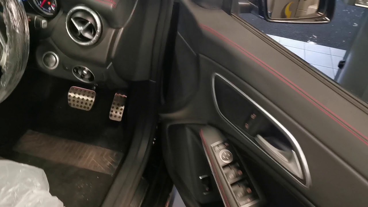 Mercedes Benz CLA OBD Port location - YouTube