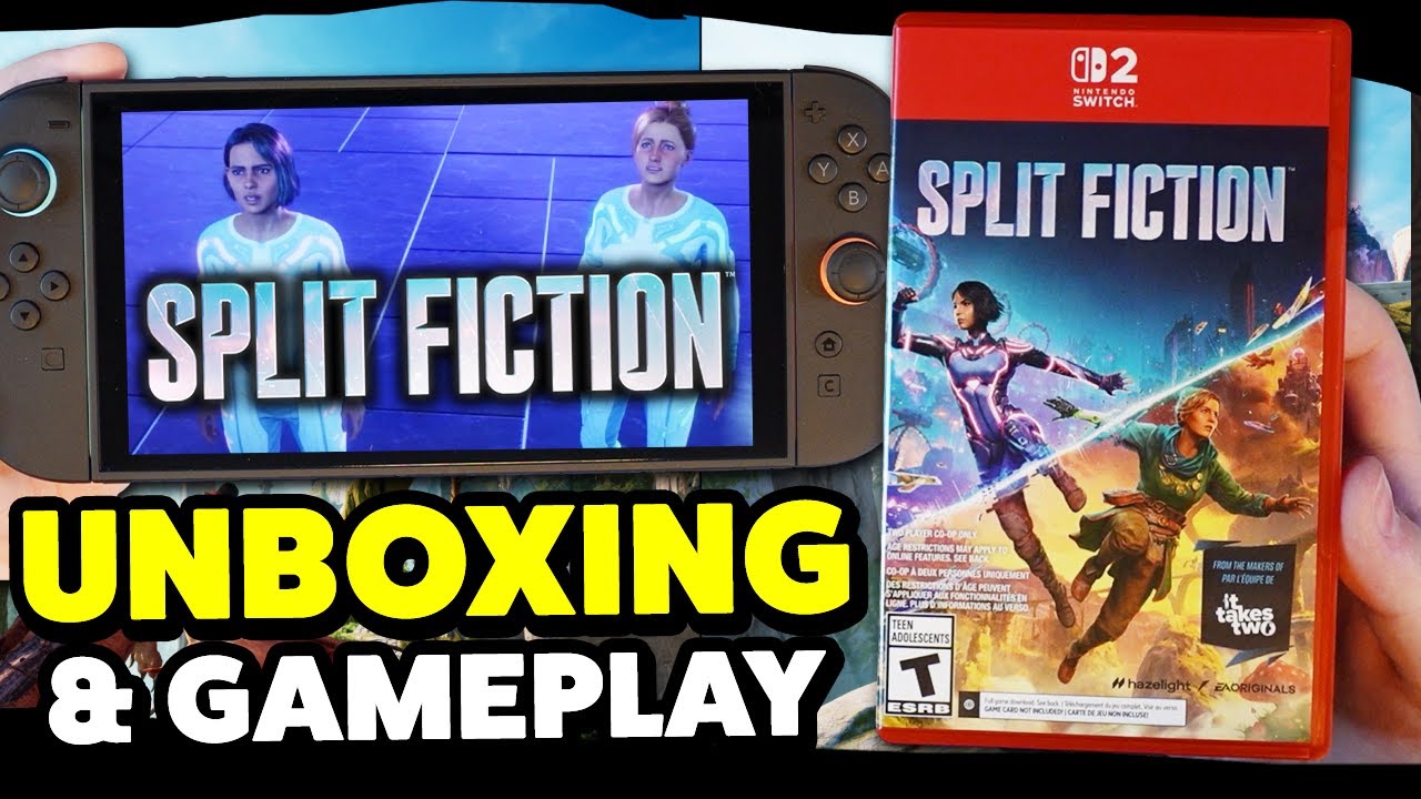 Split Fiction Nintendo Switch 2 Unboxing & First Impressions - YouTube