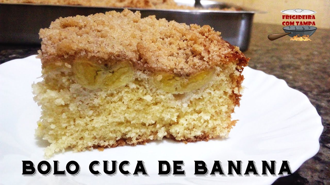 Bolo Cuca de Banana Fácil - YouTube