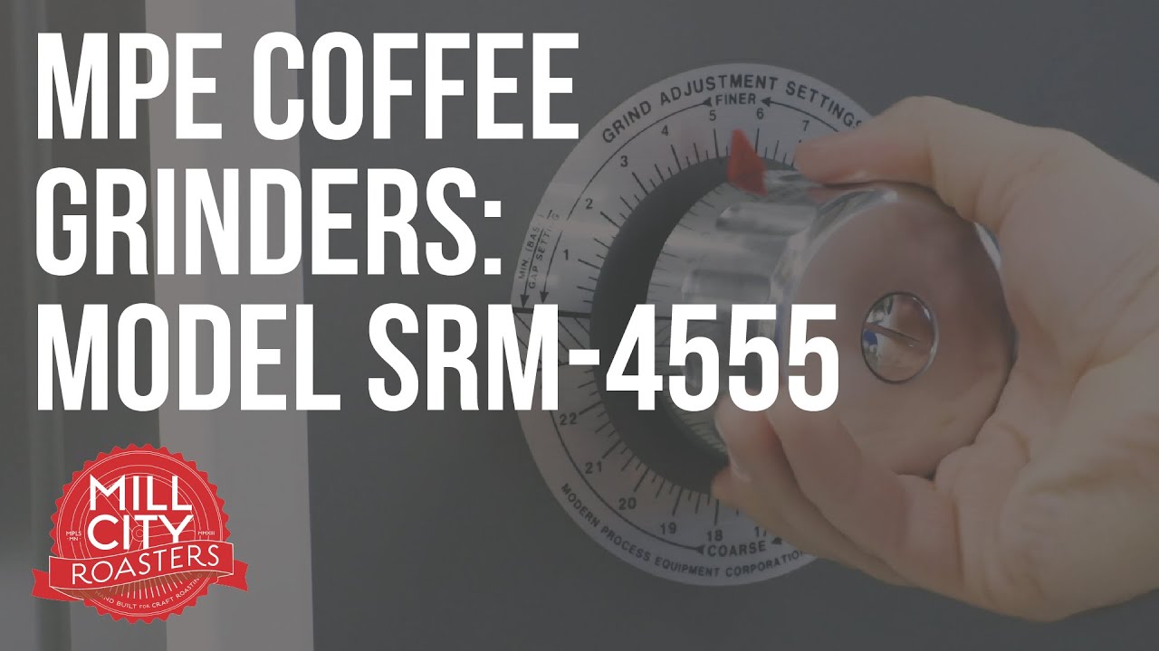 MPE Coffee Grinders: Model SRM-4555 Unboxing - YouTube